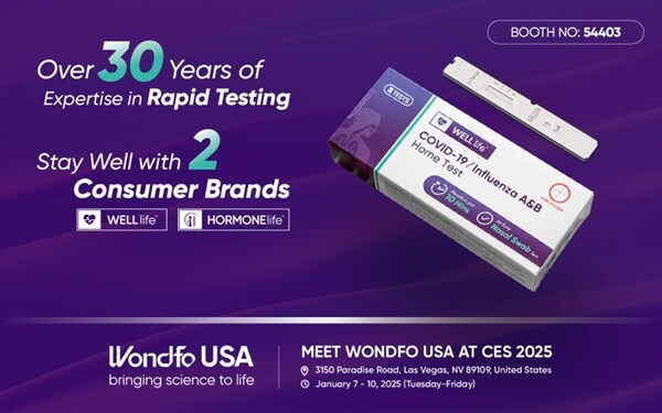 Wondfo Brings Fast and Reliable Rapid Testing Solution Brands to CES ...